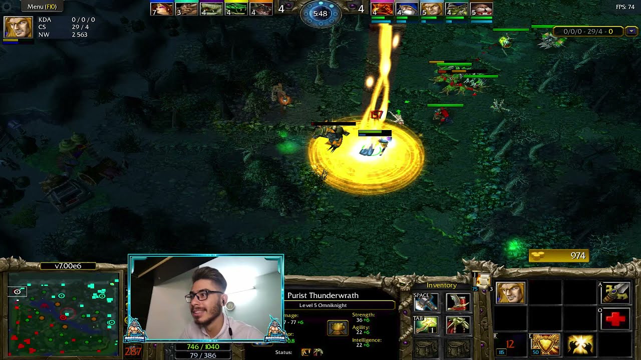 dota1 atinad stearm map 7.00e6 hero omniknight and tuskarr best game ...