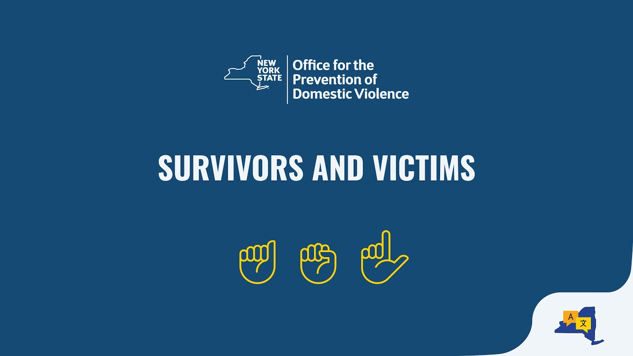 Office for the Prevention of Domestic Violence - Survivors & Victims ...