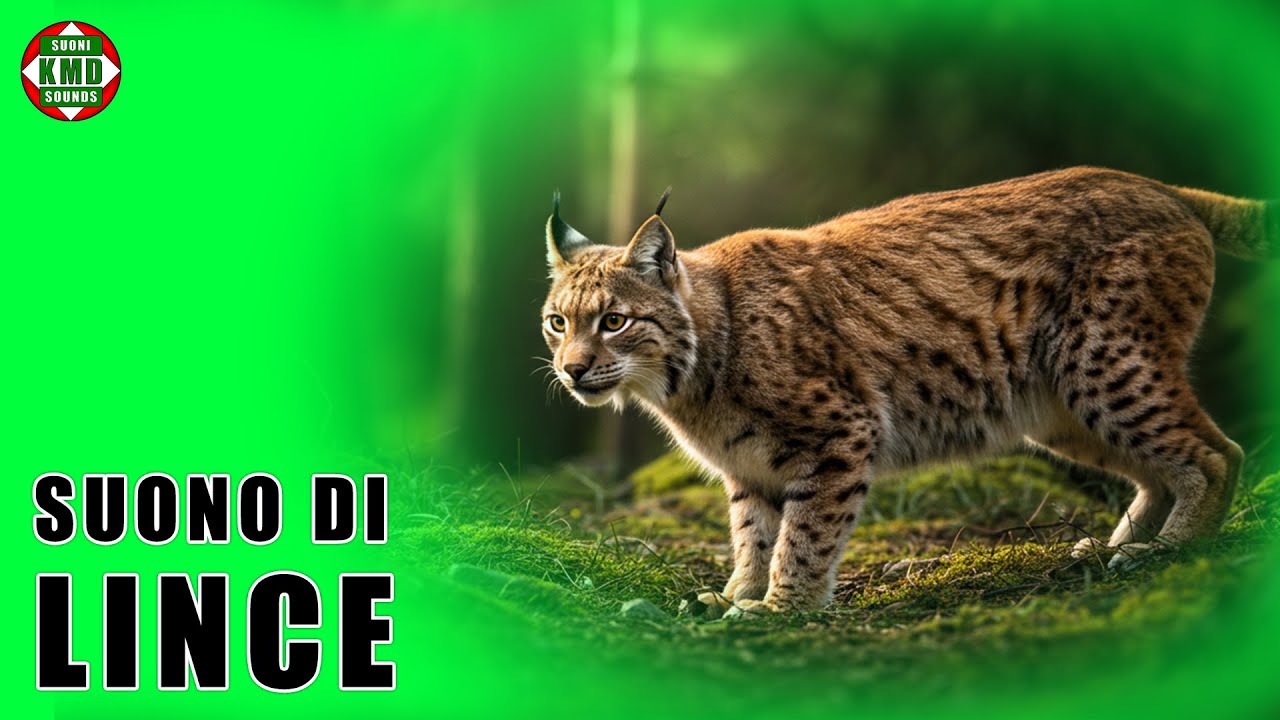 Il suono della Lince: Il vero suono della foresta – SUONI DI ANIMALI 🐱 ...