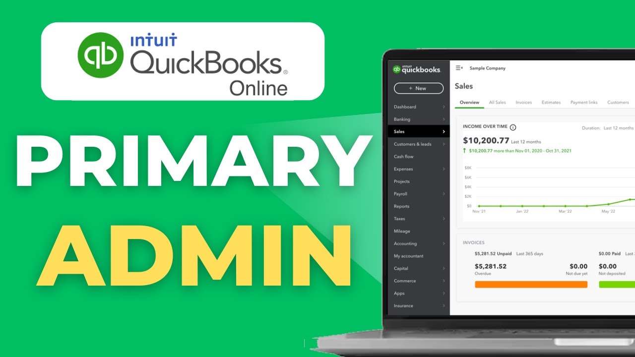How to Change Primary Admin in QuickBooks Online - YouTube