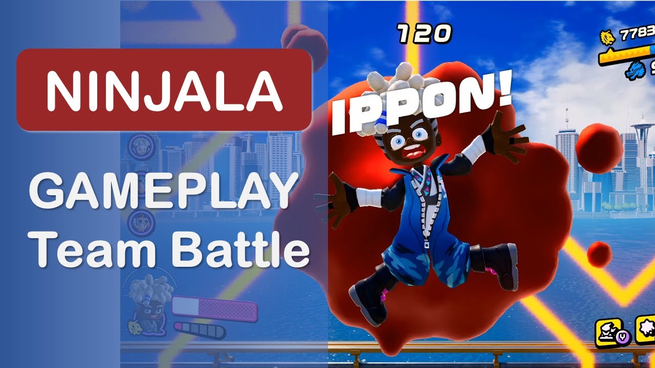 Ninjala Gameplay - Team Battle - YouTube