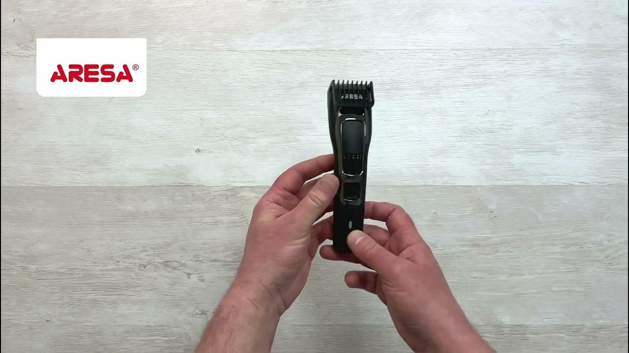 Распаковка машинки для стрижки / Unpacking of hair clipper ARESA AR-1819 - YouTube