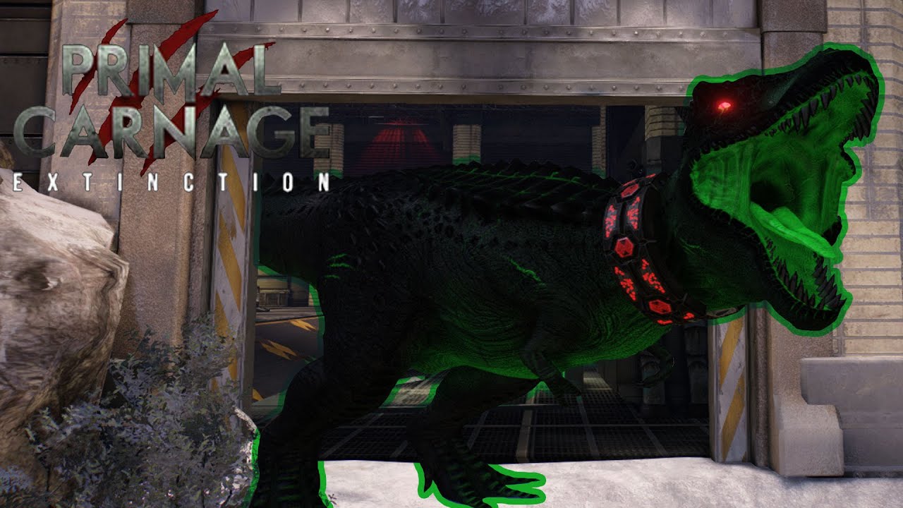 Primal Carnage Extinction | Skin Showcase | Radiated Rex - YouTube