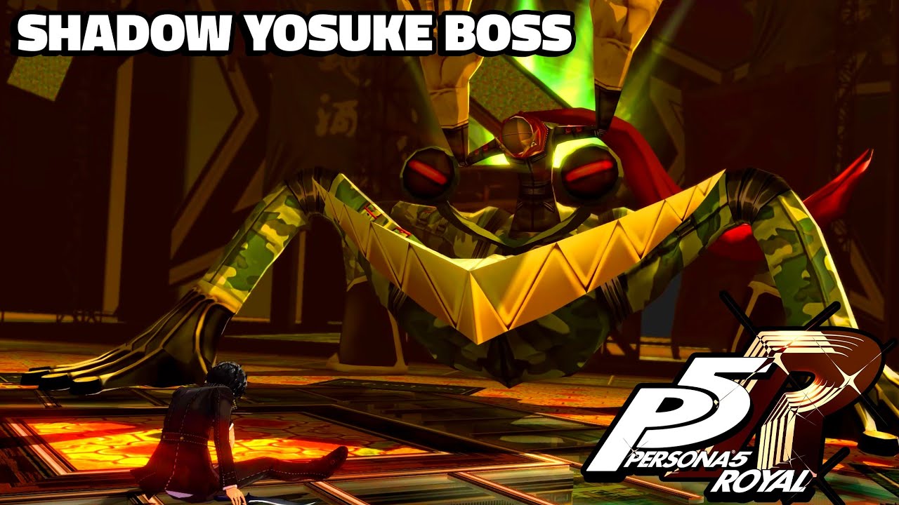 New Boss Shadow Yosuke From Persona 4 In Persona 5 Royal! (Mod) - YouTube