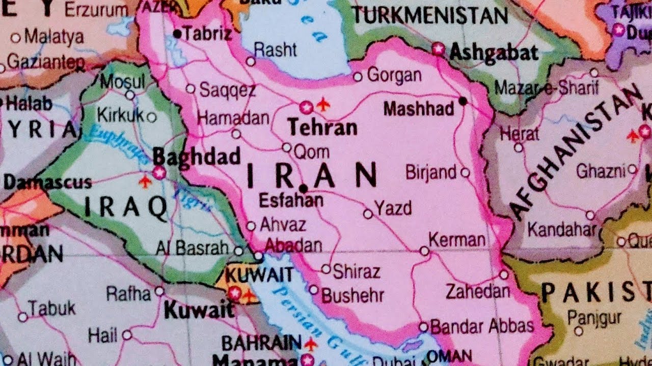 Iran and its neighbouring countries - YouTube