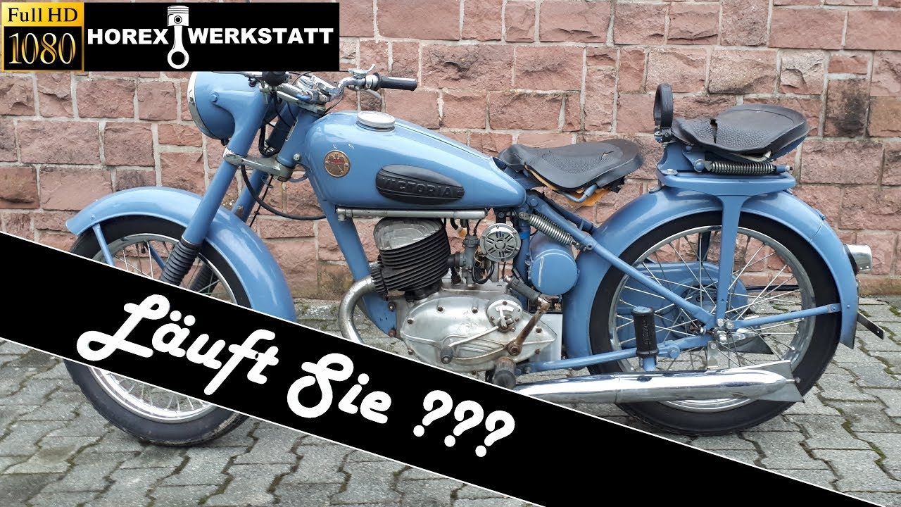 Startversuch der Victoria KR25 nach 4 Jahren Standzeit | Springt Sie an ...