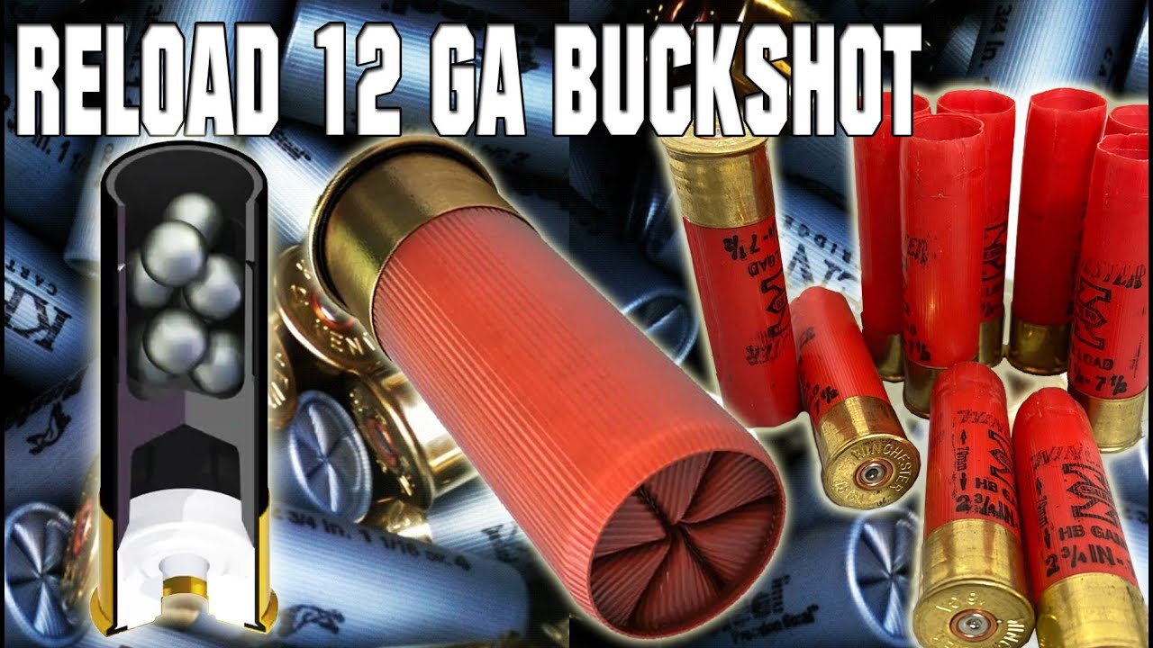 Handloading Shotshells With 00 Buckshot YouTube Handloading Shotshells With 00 Buckshot YouTube