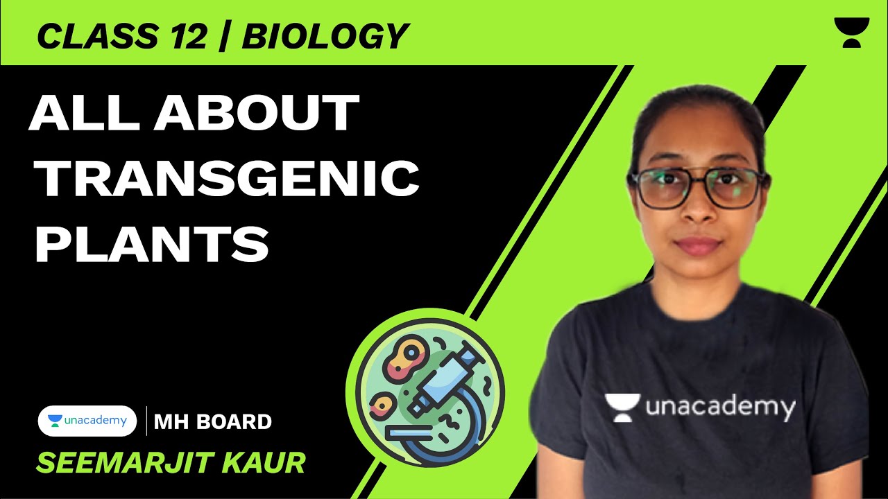 All About Transgenic Plants | Biology | HSC Class 12 | Seemarjit Kaur ...