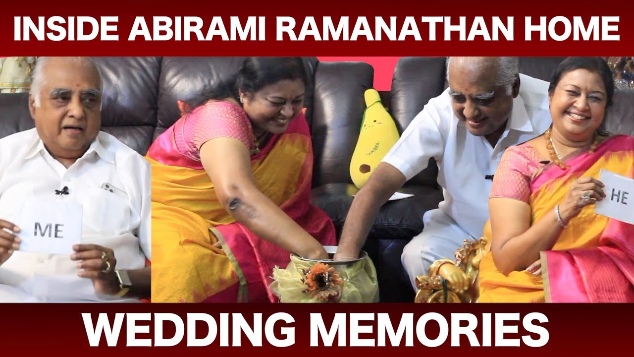 கல்யாணம் பண்ணும்போது விழுந்தே! 🤣🤪 🥰🖤 - Producer Abirami Ramanathan And ...