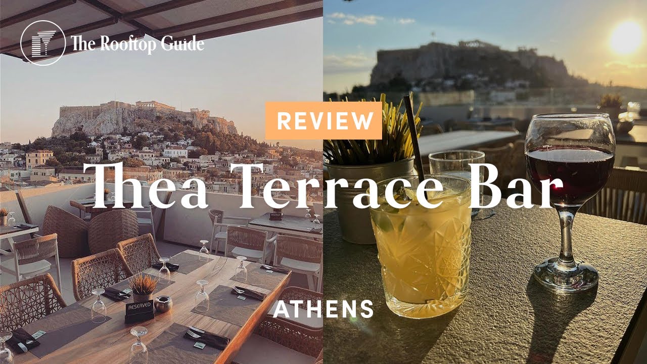 Thea Terrace Bar in Athens - Review - YouTube