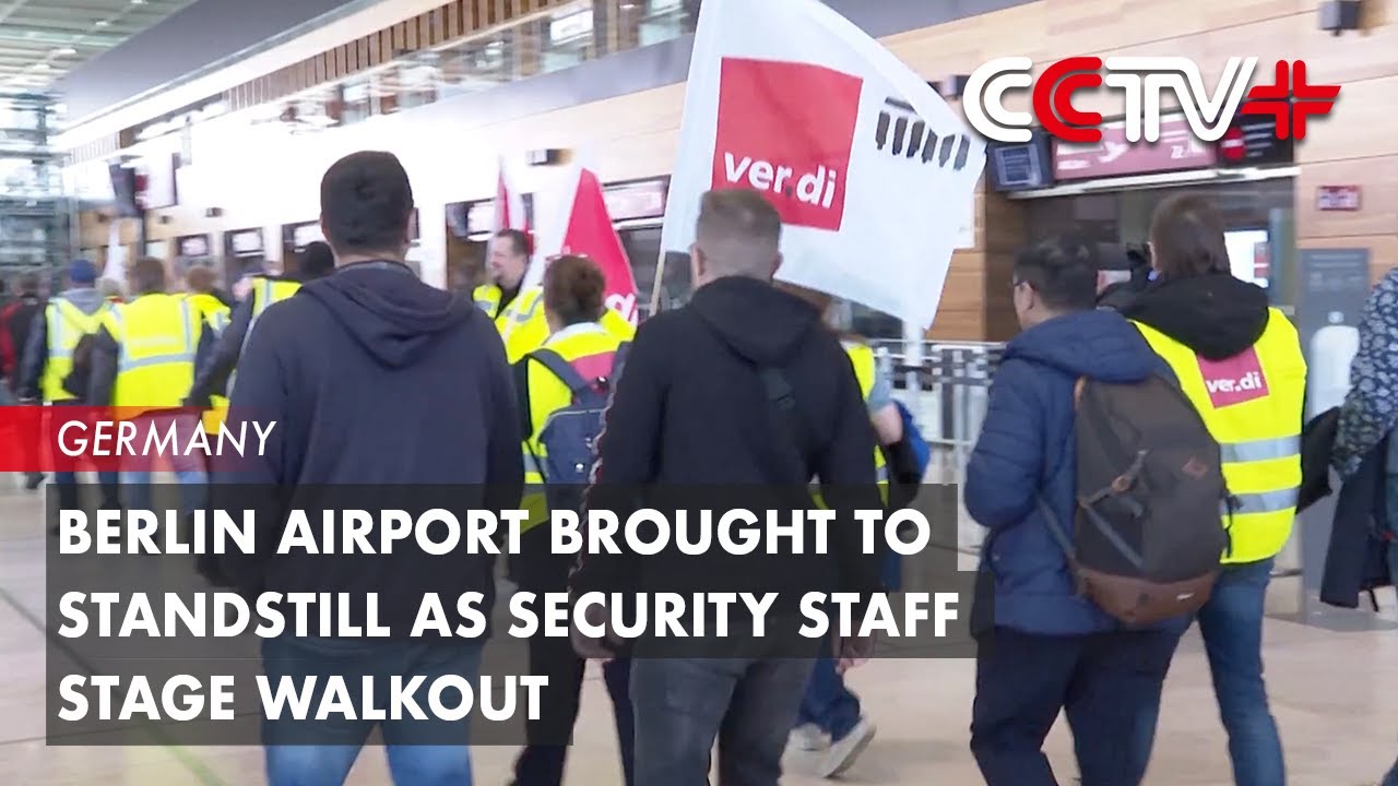 Berlin Airport Brought to Standstill as Security Staff Stage Walkout ...