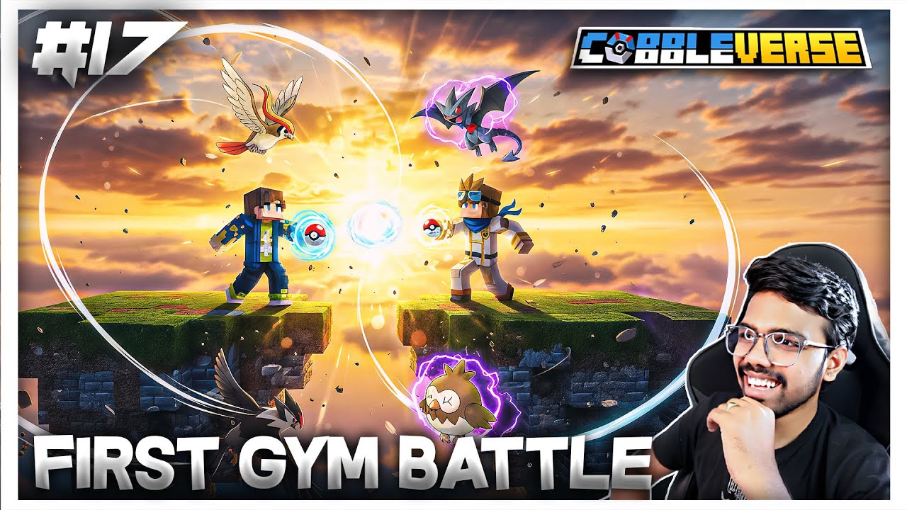 I Challenged Flying Gym Leader Valerio in Cobbleverse Minecraft 🌤️ ...