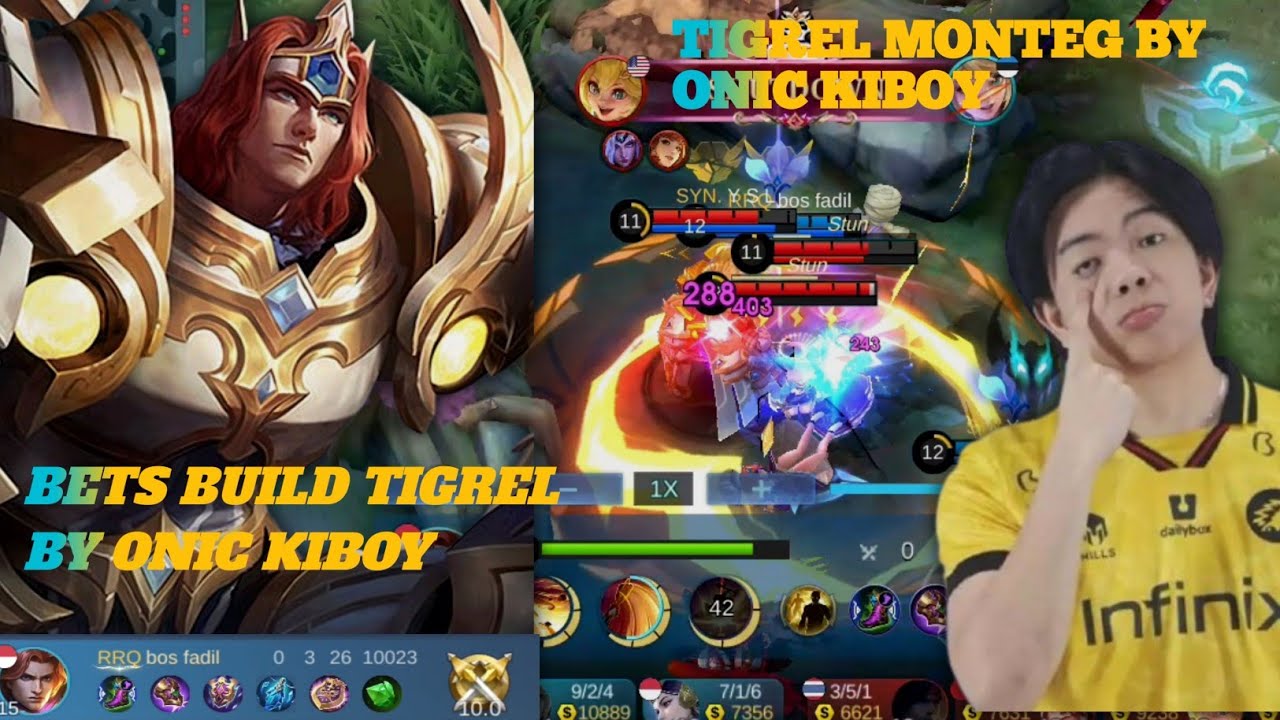 TIGREL MONTEG MUSUH LANGSUNG RATA-BETS BUILD TIGREL BY ONIC KIBOY # ...