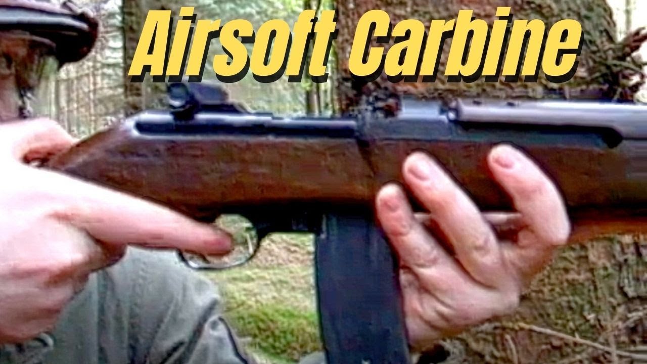 Airsoft War - M1 Garand & M1 Carbine at POW Scotland - YouTube