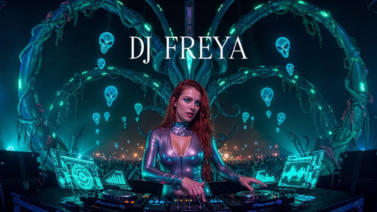 Dj Freya at Kepler 22B festival - Live Set - YouTube