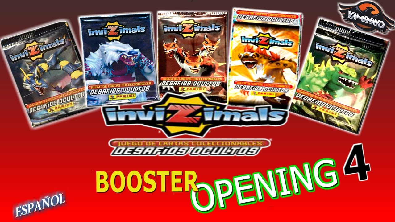 INVIZIMALS DESAFIOS OCULTOS BOOSTER OPENING 4 - YouTube