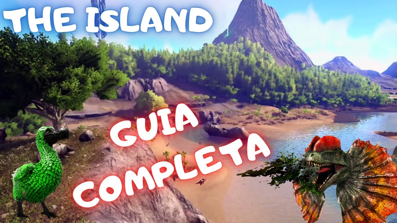La Isla ARK: Guía completa para construir bases y enfrentar jefes - YouTube