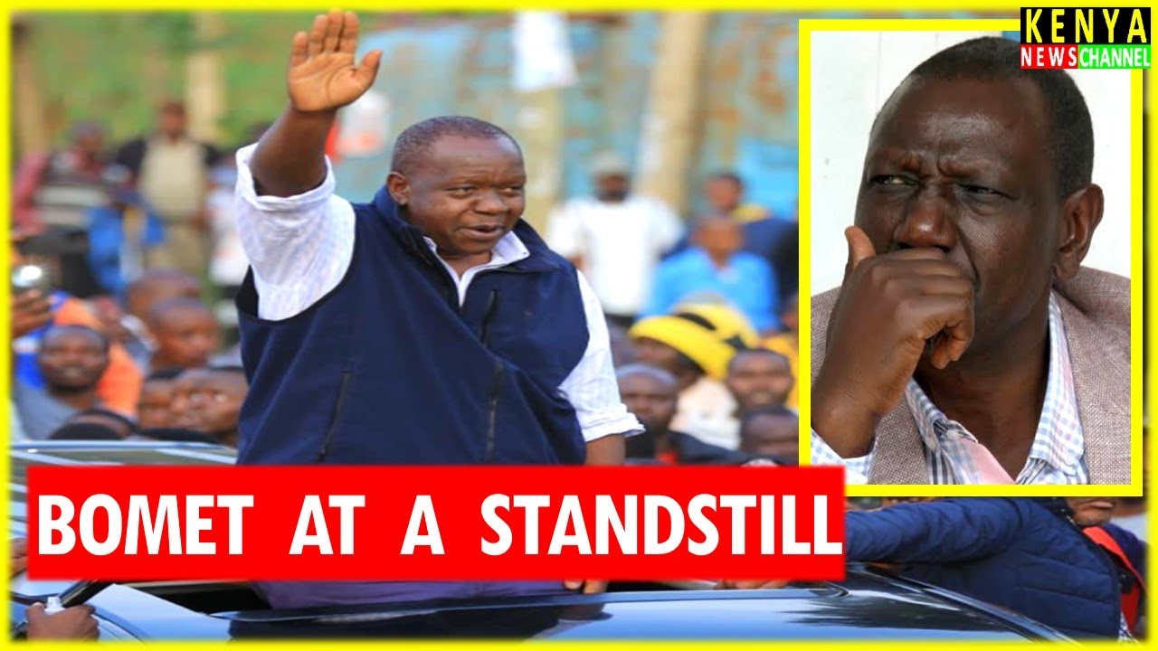 Matiangi storms Ruto's backyard of Bomet at Chepilat Market - YouTube