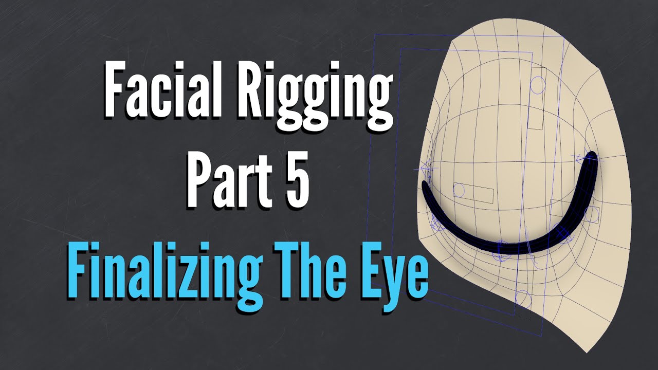 Mansur-Rig - Facial Rigging- Part 5- Finalizing The Eye Rig - YouTube