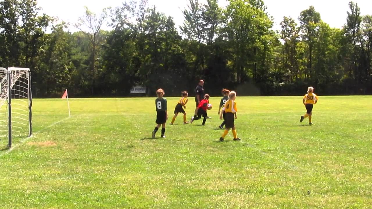 Kid Goalie with a Diving Save - YouTube