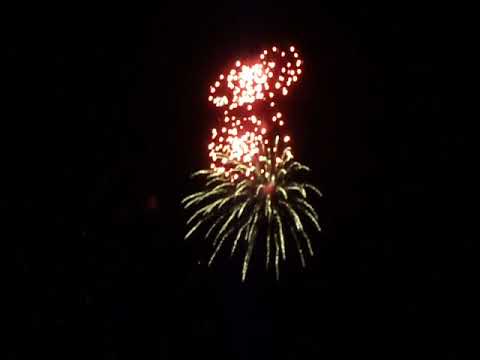 Fireworks at Peel, Isle of Man - YouTube