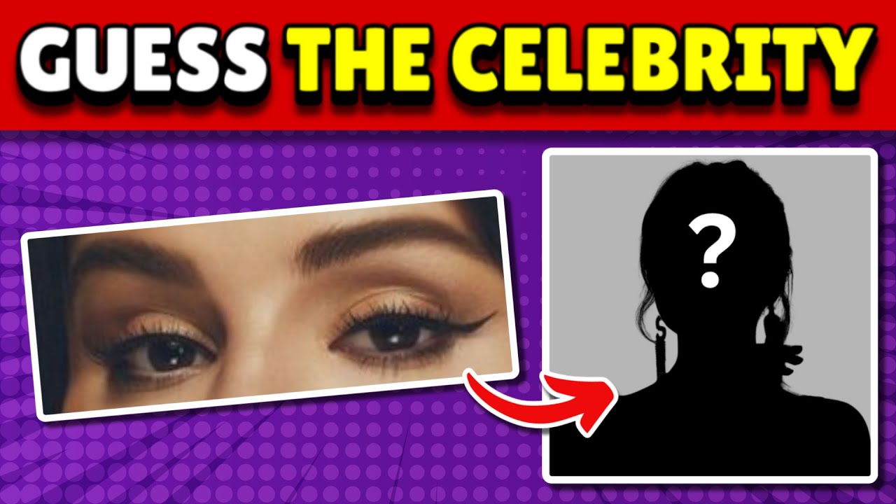 GUESS THE CELEBRITY BY FACIAL FEATURES - YouTube