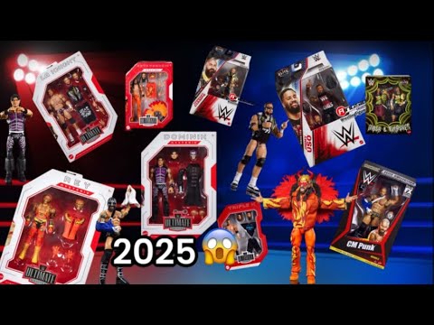 NEW WWE ACTION FIGURES REVEALED! EPIC 2025 FIGURES - YouTube