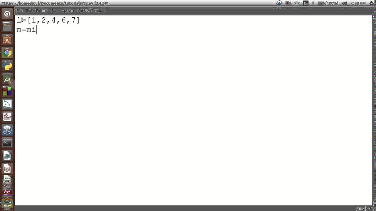 HOW TO FIND MIN ELEMENT IN A LIST IN PYTHON YouTube how-to-find-min-element-in-a-list-in-python-youtube