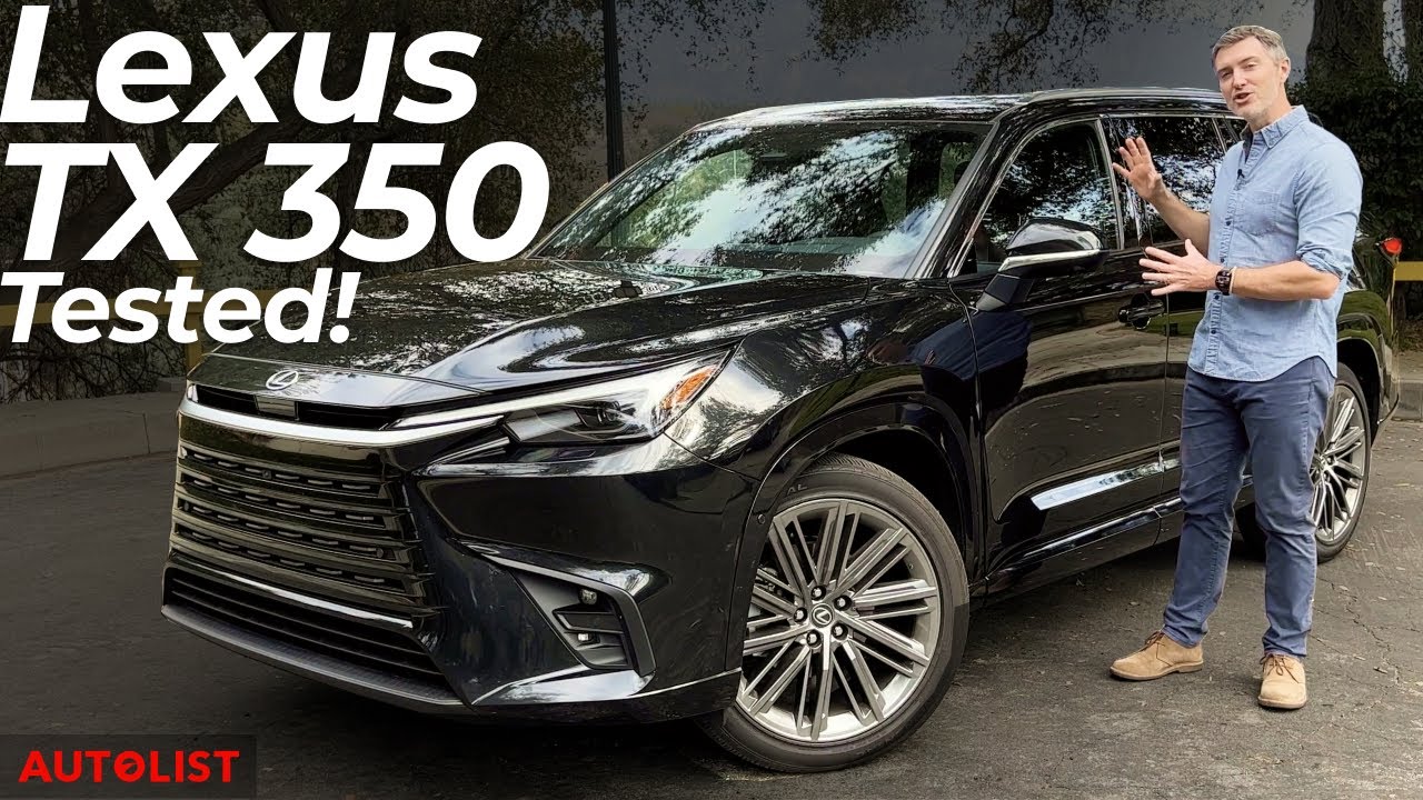 One-Week Test Drive: Three-row Lexus TX 350 Crossover Goes Big! Was it ...