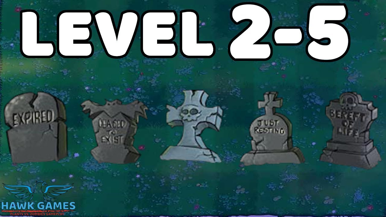 Plants vs Zombies Javascript Night Grass 2-5 [Surprise Attack] - YouTube