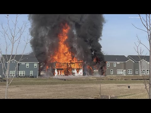 Fire destroys house under construction on Indy's southeast side ...