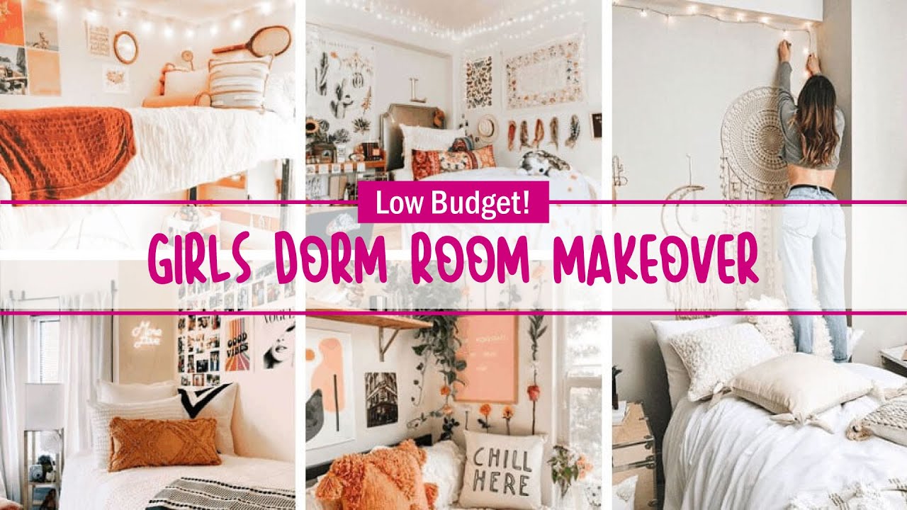 10+ Amazing Girls Dorm Room Makeover Ideas for College Hostel [Budget ...