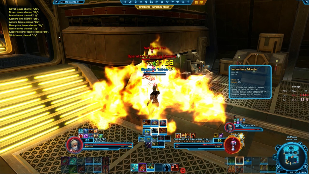 Powertech Pyrotech rotation - YouTube