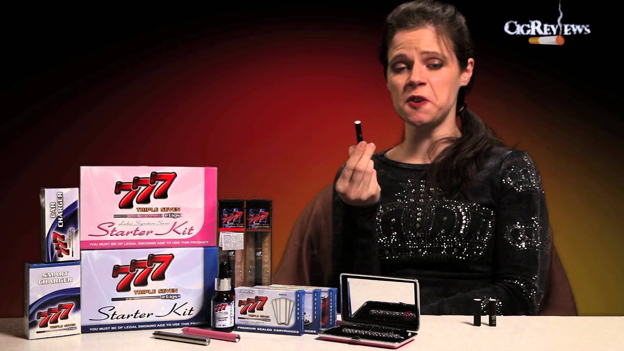 Triple Seven E Cigarette Review & 777 Coupon Codes - YouTube