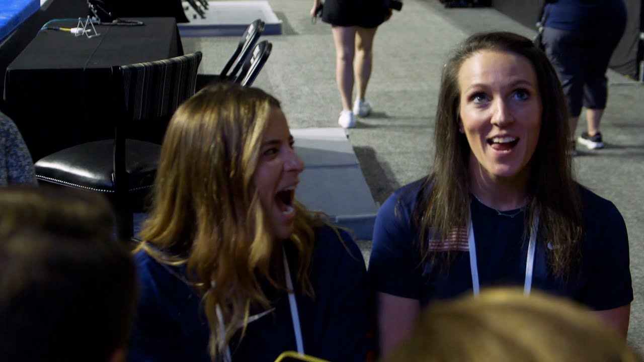 Interview with Chellsie Memmel and Alicia Sacramone at the 2023 Core Classic - YouTube