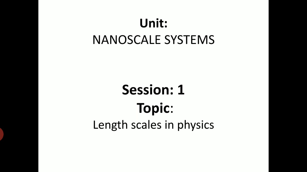 Length Scales in Physics - YouTube