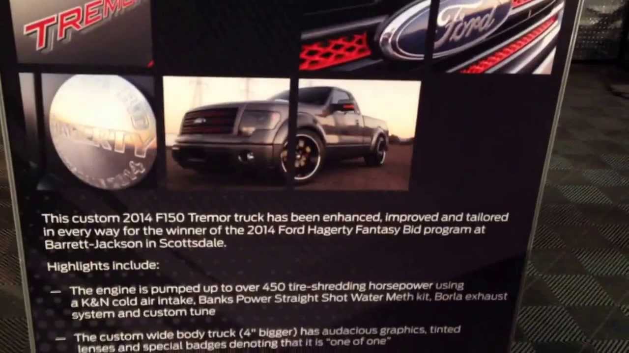 2014 FORD F-150 CUSTOM TREMOR - YouTube