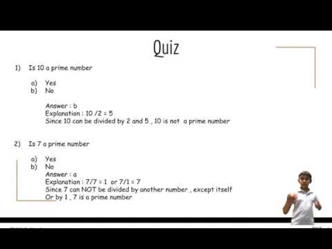 Prime Numbers and Product of Primes (easy!) - YouTube