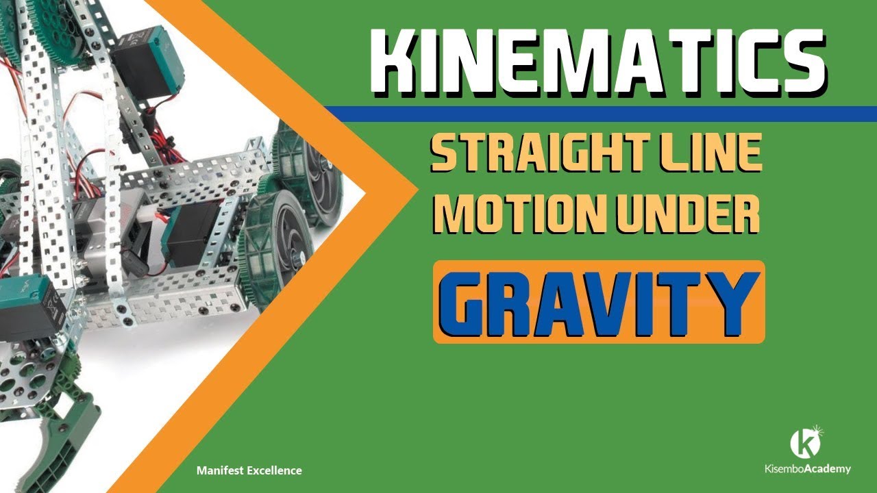 Motion in a straight line - Kinematic equations of motion Under gravity ...