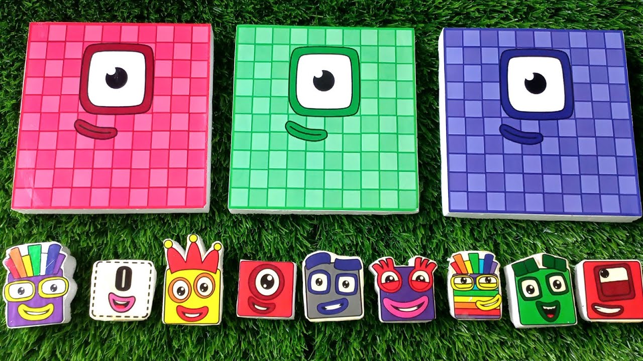 #1068 Looking for Numberblocks ASMR New Voice and Whispers Visual ...