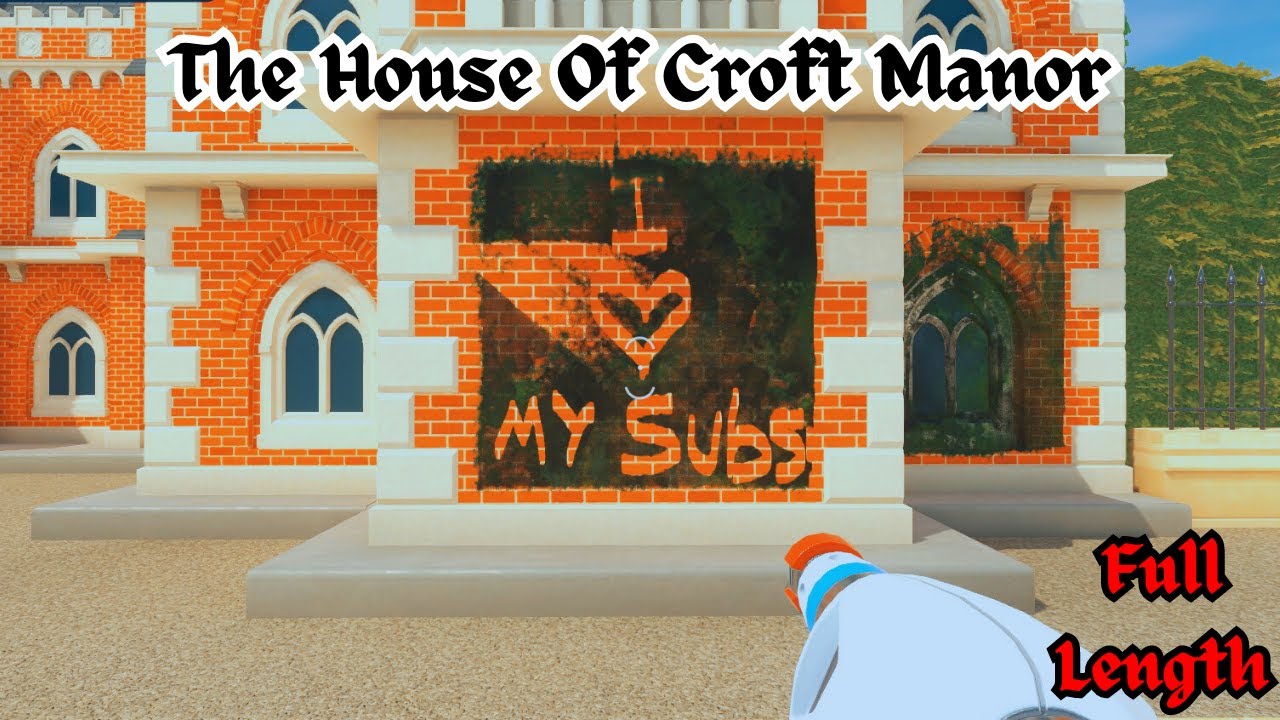 The House Of Croft Manor (Full Length) Powerwash Simulator - YouTube