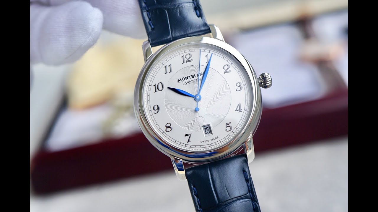 (BDT WATCH) Đồng Hồ Montblanc Star Legacy Automatic Date 117574 - YouTube