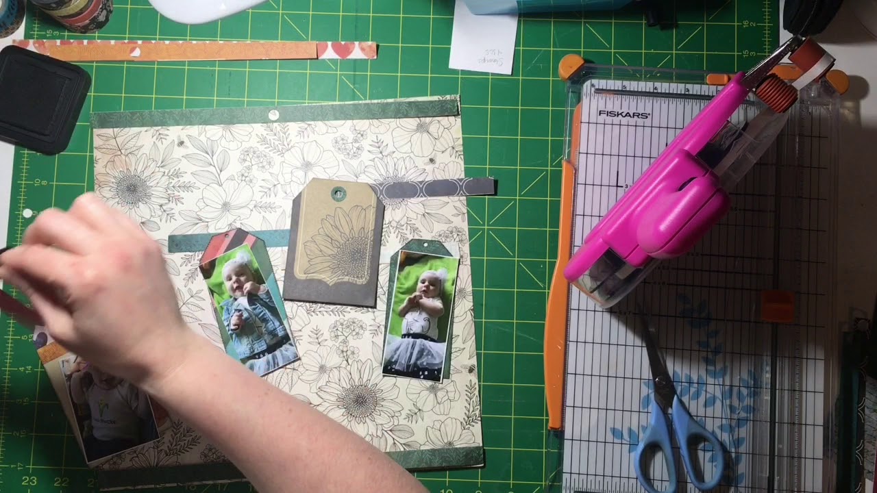 Scrapping Paper Issues LIVE Challenge for January and more - YouTube