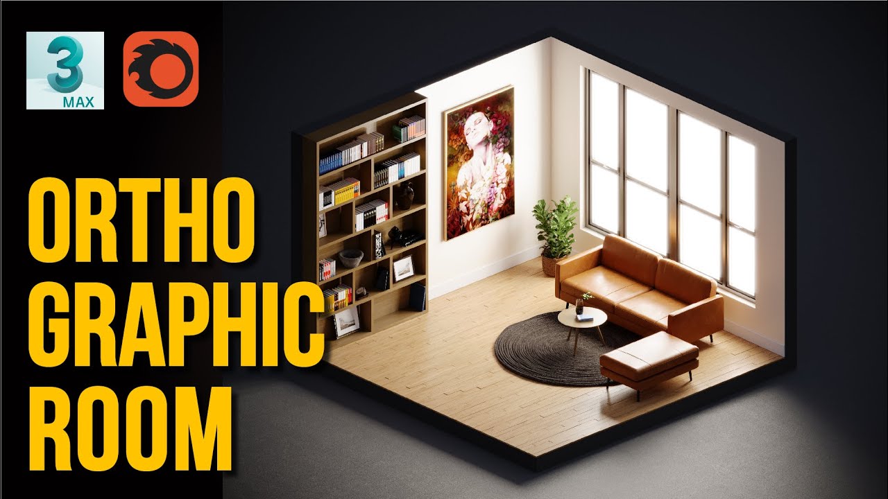How to make an Orthographic Room in 3ds Max | 3ds Max Tutorial | Eris ...