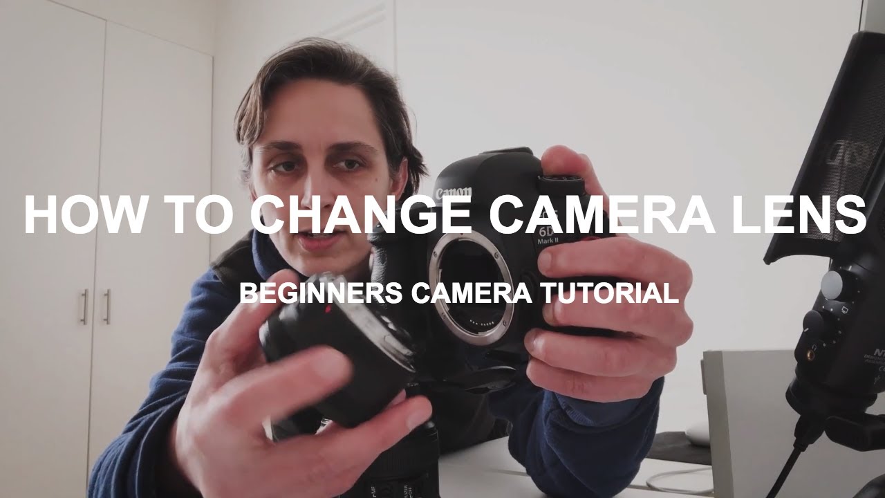 How to swap a camera lens - YouTube