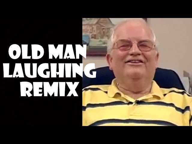Funny Old Man Laughing