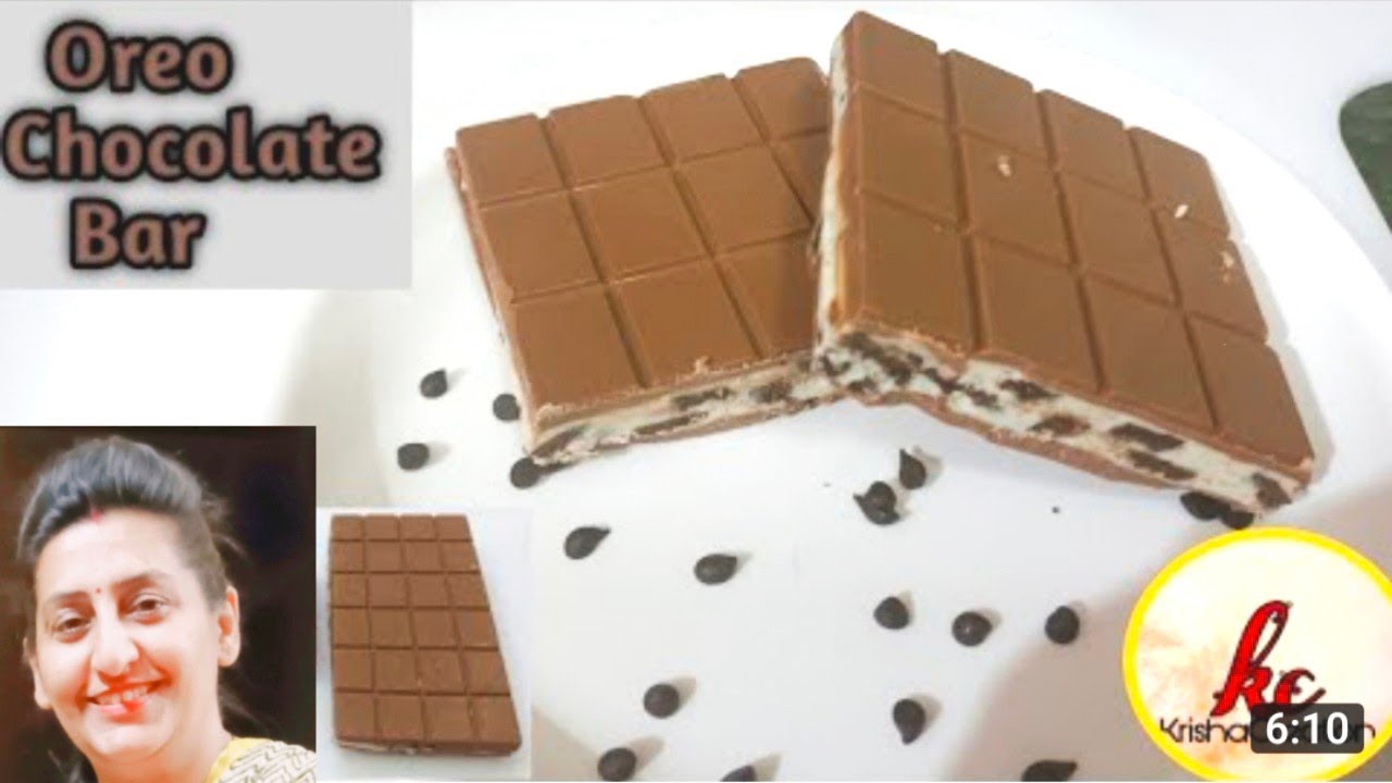 how to make Oreo chocolate bar|Oreo chocolate bar|Oreo|Oreo chocolate ...