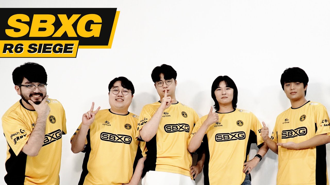 SBXG 레인보우6 시즈 팀 소개 및 출사표 - YouTube