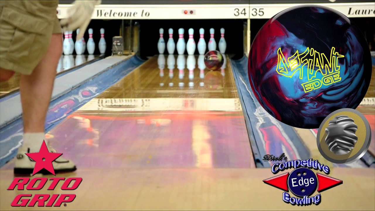 Roto Grip Defiant Edge by Competitive Edge Bowling - YouTube