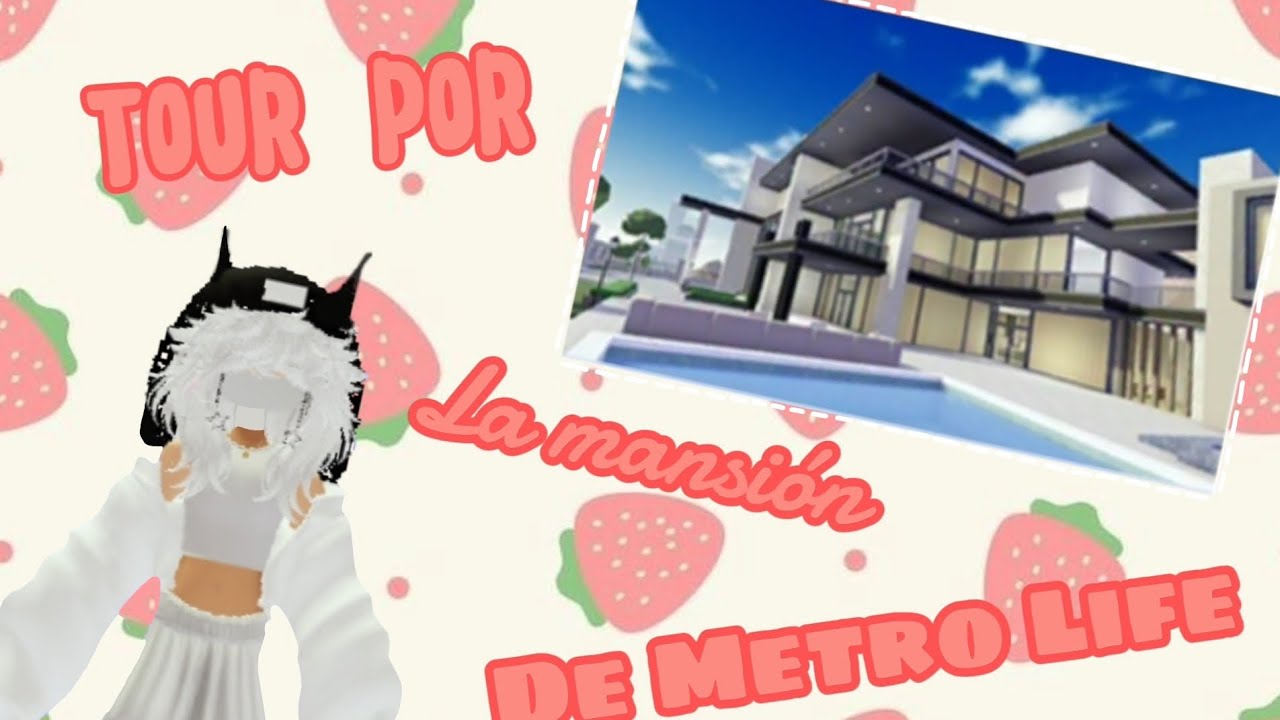 Tour por la mansión de Metro Life #Roblox - YouTube